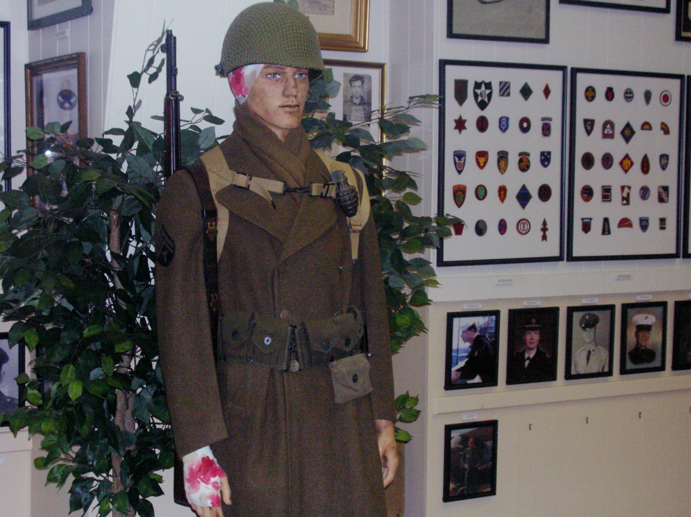 WW II wounded soldier from the 3rd Infantry Division – WW II – Maine ...