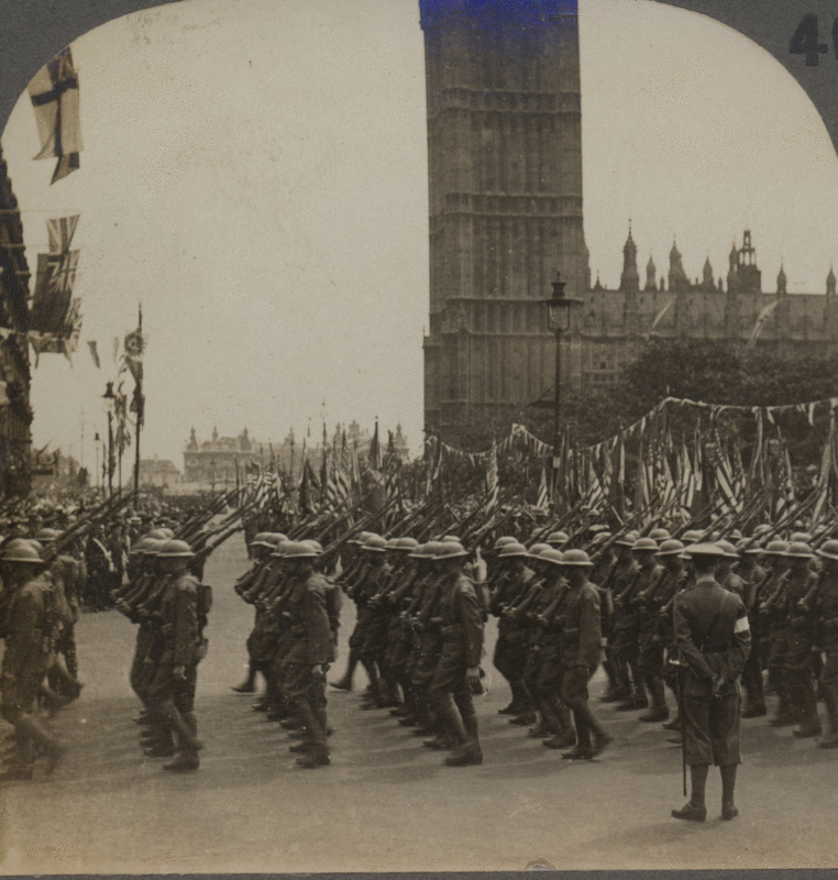Yankee Troops in London – Maine Military Museum