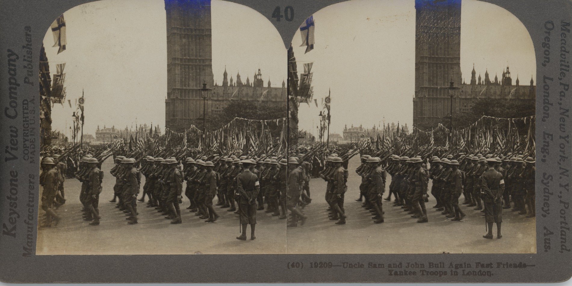 Yankee Troops in London – Maine Military Museum
