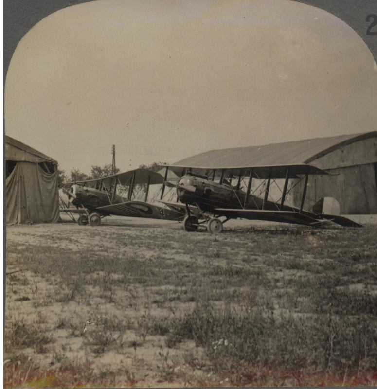 U.S. Observation Airplane on West Front – Maine Military Museum