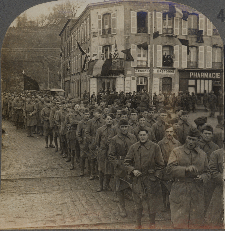 Some of Our Two Million Fighters Ready For Home, Brest – Maine Military ...